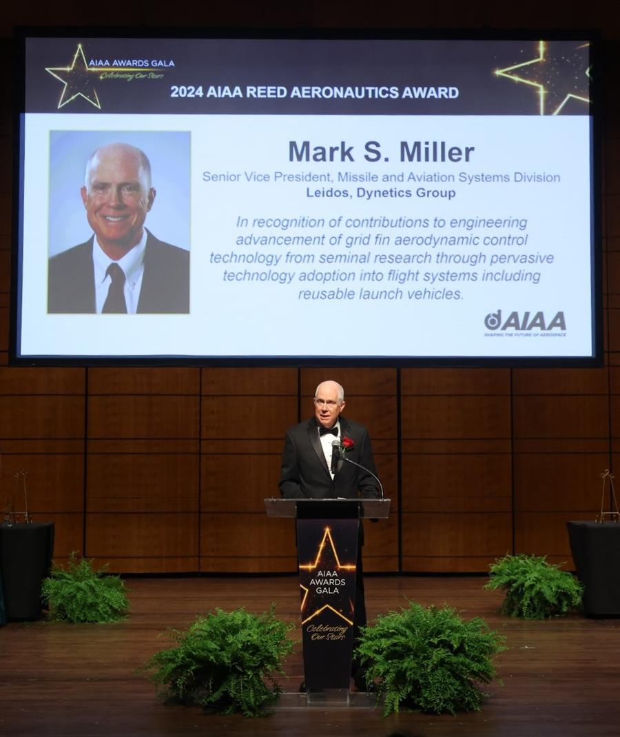 Mark Miller awarded 2024 Reed Aeronautics Award | Leidos